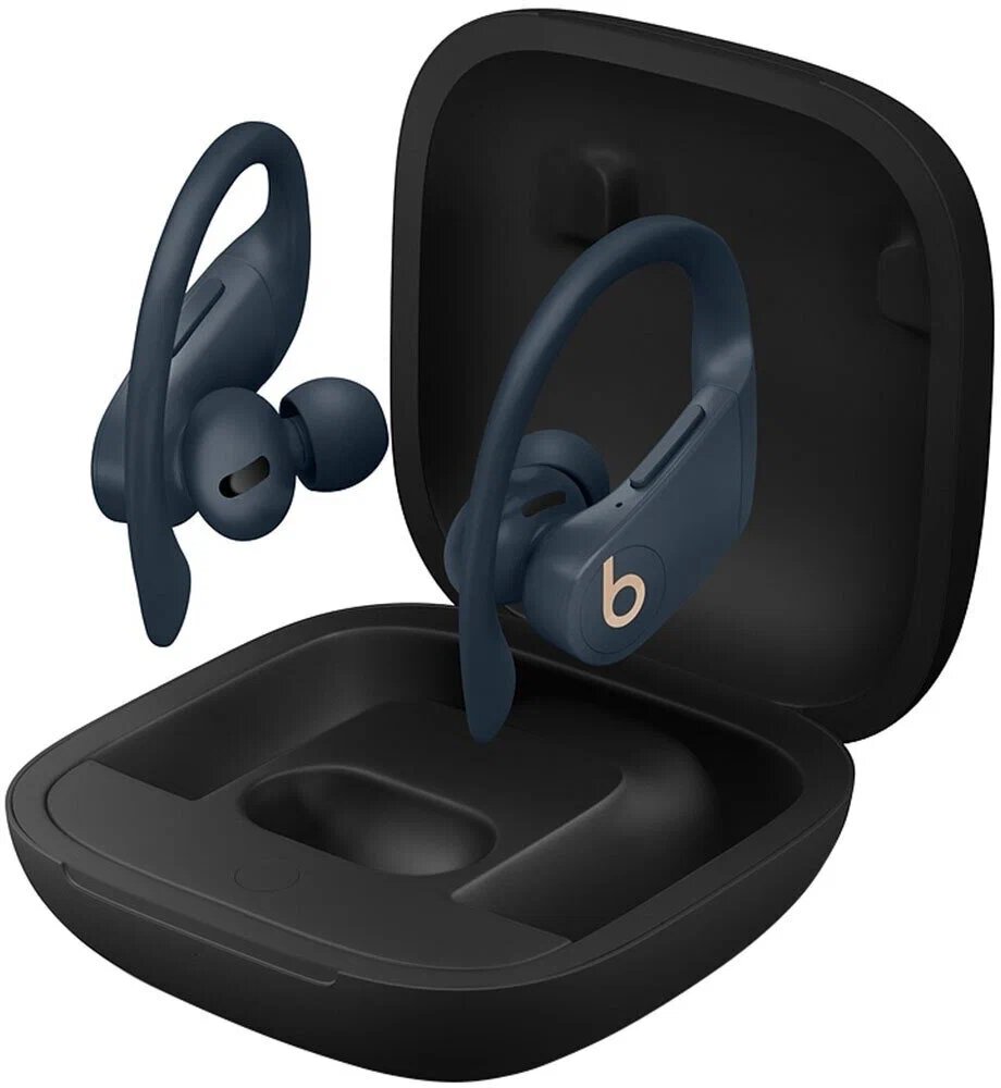 Наушники Beats Power Pro, Navy, внутриканальные, крепление на ухе, 9 ч автономной работы