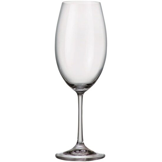 Набор бокалов для белого вина Crystal Bohemia "MILVUS", 400 мл (набор 6 шт.)