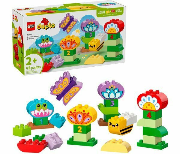 Конструктор LEGO DUPLO 10444 Креативный цветочный сад (Lego 10444)