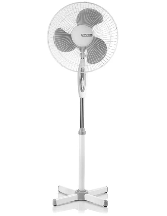 Вентилятор напольный Centek CT-5004 Gray серый, 2шт/уп, цена за 1