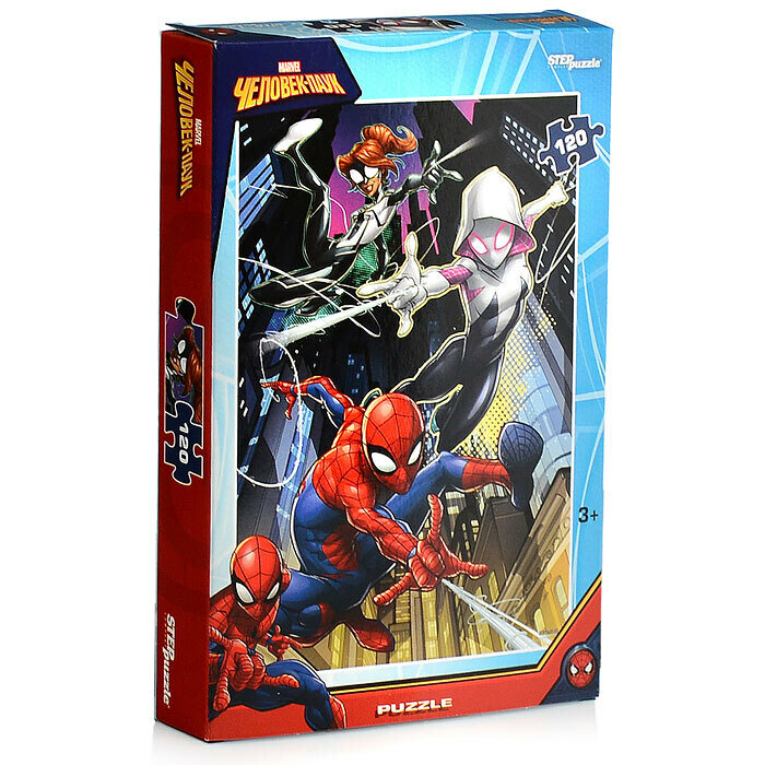 Пазлы Step Puzzle 104 элемента "Tech Strike" Marvel (82239)