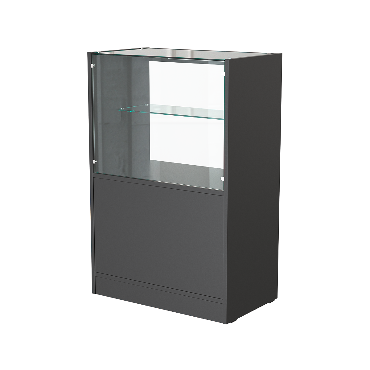 Прилавок "тандем мини" №3-600мм, Черный. Производитель товара - компания Westcom.