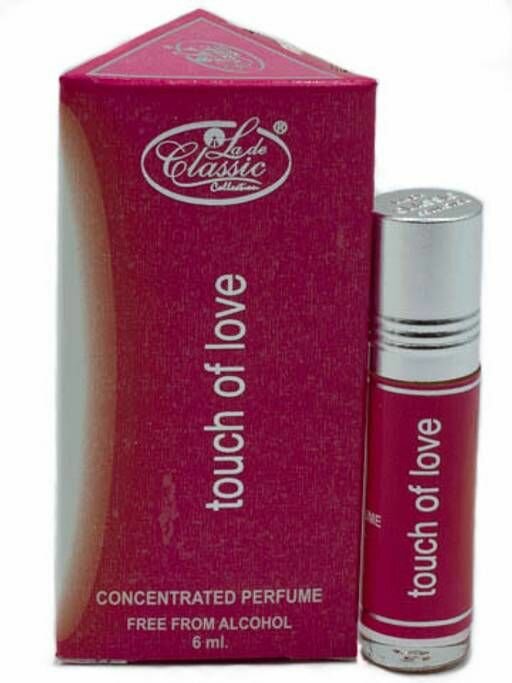 Духи-масло La de Classic Concentrated Perfume TOUCH OF LOVE (Женские масляные арабские духи прикосновение любви, Ла Де Классик), 6 мл.