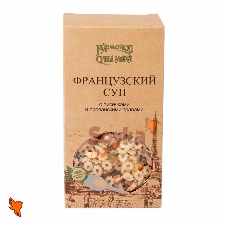 Суп французский с лисичками и травами Супы Мира , 210г