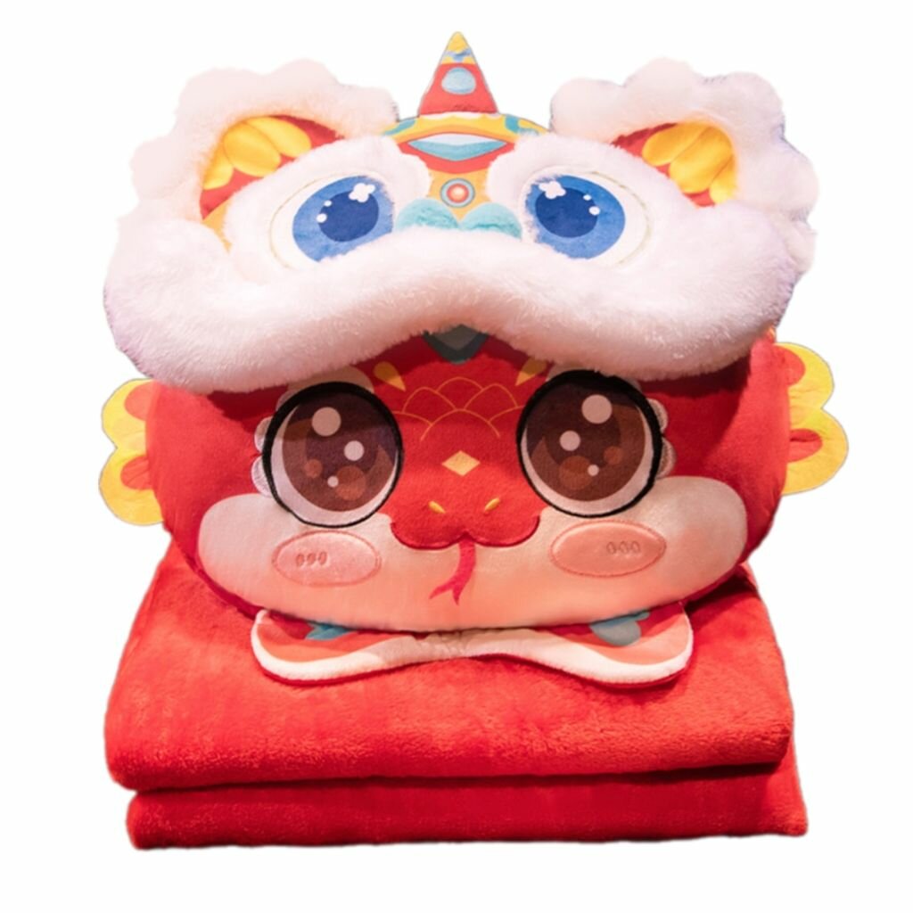 Подушка-одеяло 2-в-1 Год змеи