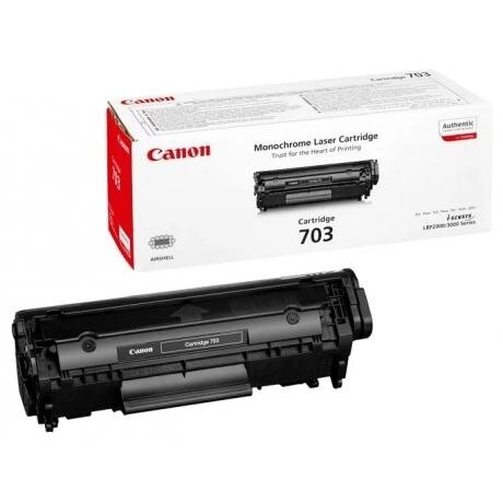 Картридж Canon 703 (7616A005) для Canon LBP-2900/3000, черный