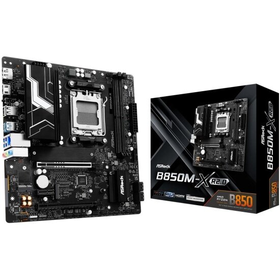 Материнская плата Asrock B850M-X R2.0 (AM5, mATX)