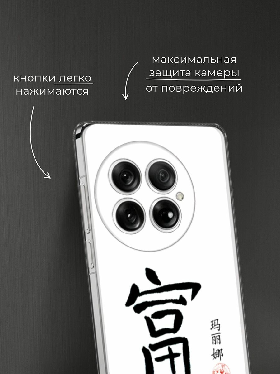 Силиконовый чехол на OnePlus 13 / Ван Плас 13 с принтом "Богатство 1" — фото 1