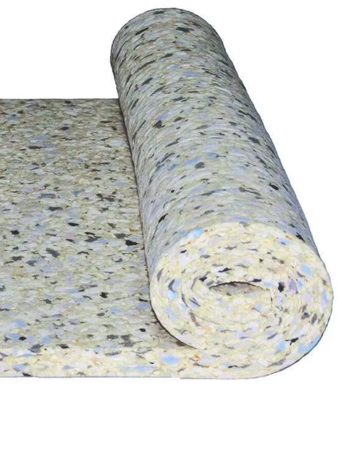 Поролон вторичка 50мм 160 пл 2х1м