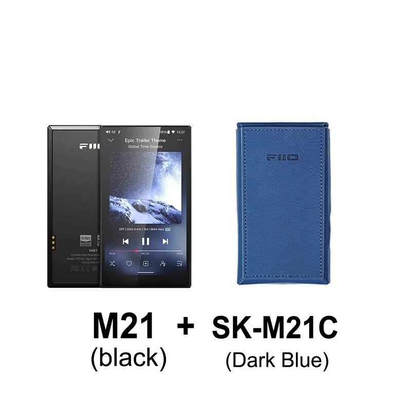 FiiO M21 Android 13 Hi-Res аудио музыкальный плеер MP3 с 4 чипами ЦАП CS43198 Snapdragon 680 950 МВт Выход PEQ DSD Bluetooth LDAC
