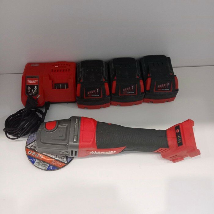 Болгарка Milwaukee M18 FSAG125XB-502X FUEL