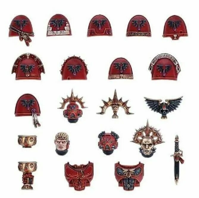 BLOOD ANGELS UPGRADES / Вархаммер 40к смола / Warhammer 40000 миниатюры