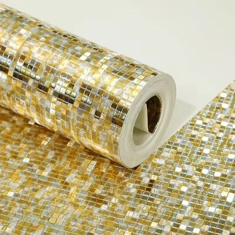 Обои в рулоне Light gold mosaic 53x2 м