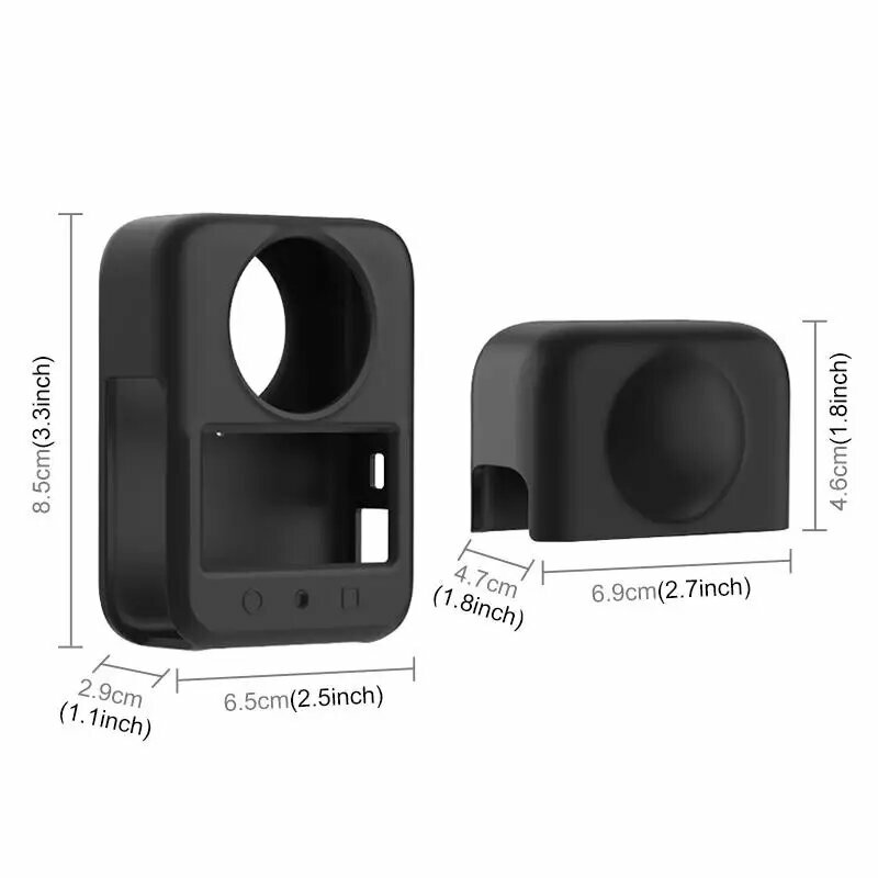 Черный чехол PULUZ для DJI Osmo 360