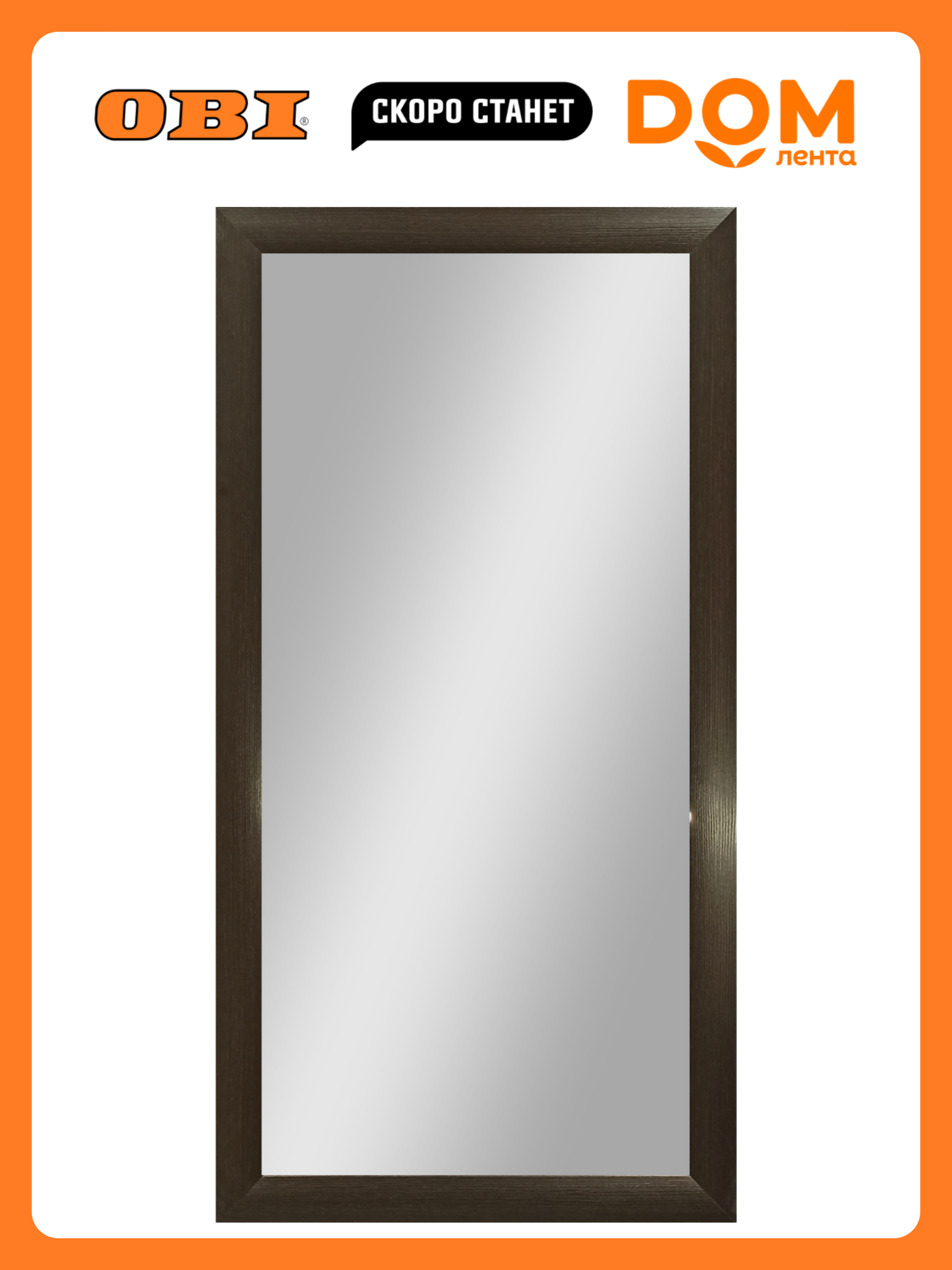 Зеркало "Палаззо Венге" 600х1200
