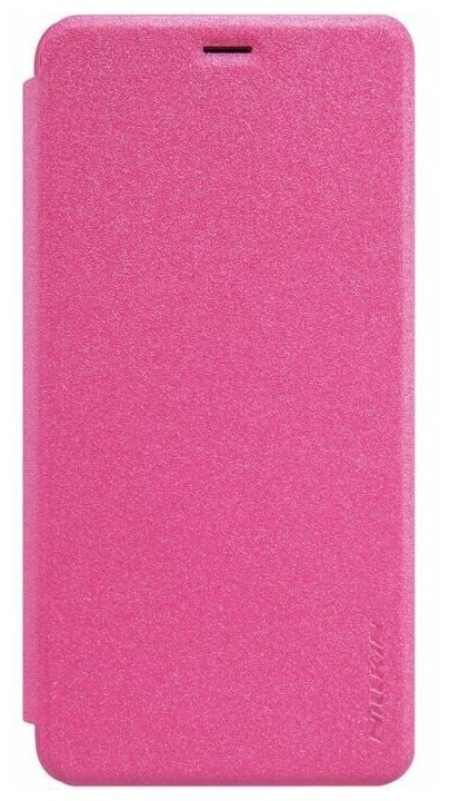 Чехол книжка Nillkin Sparkle для Meizu M3S, красный