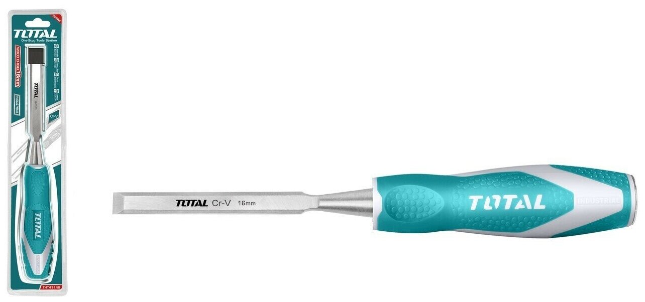 Стамеска плоская 16 мм, TOTAL