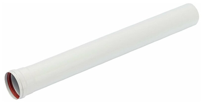 Труба удлинительная Radostill Dn80х1,5м (белая)