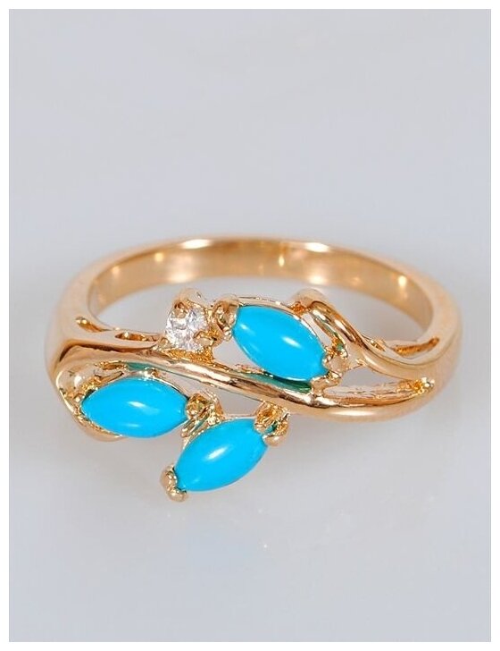 Кольцо, бирюза