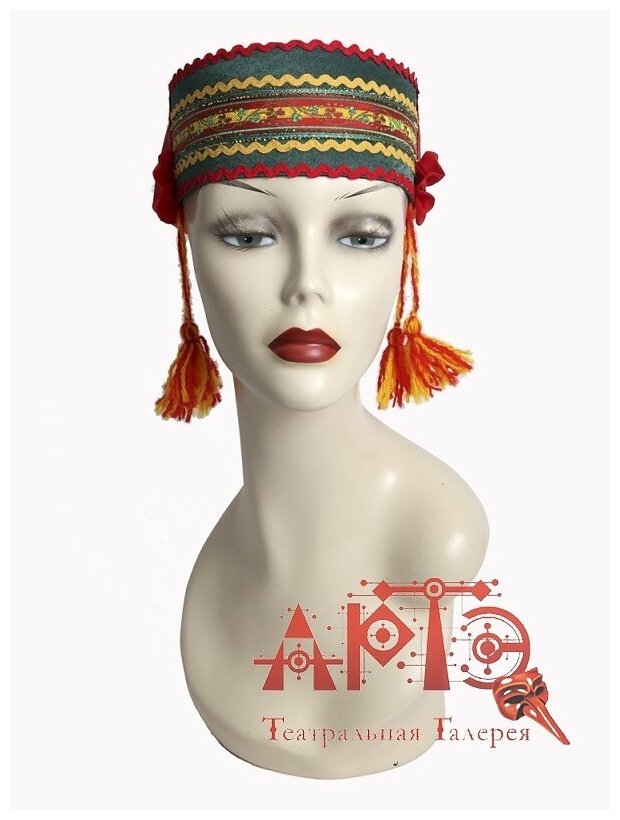 Повязка на голову НП-01 (Цв: Зеленый )