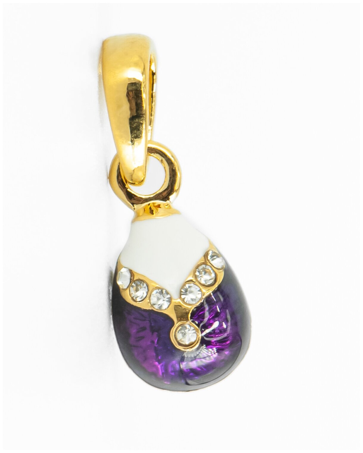 Подвеска, эмаль, кристалл