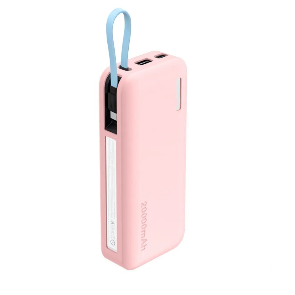 Внешний аккумулятор DITIPOO 20000 мАч Pink