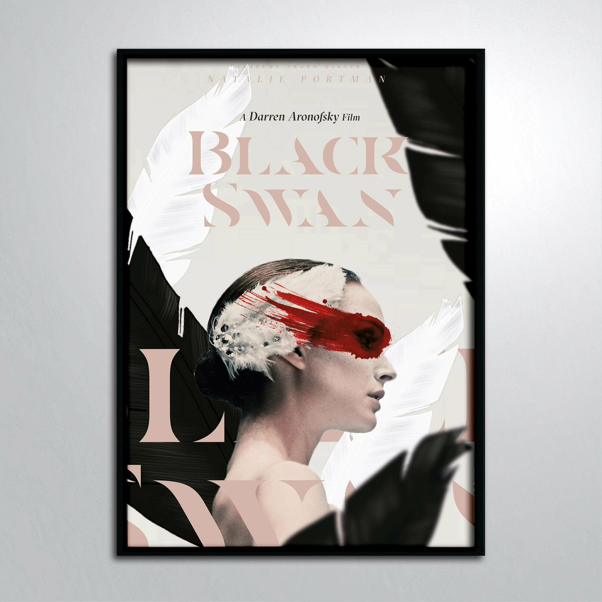 Постер без рамы/Даррен Аронофски Чёрный лебедь Натали Портман Балет Black Swan