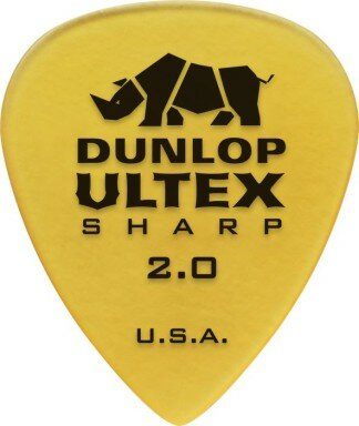 Набор медиаторов Dunlop 433P2.0 Ultex Sharp, 2 мм, упаковка 6 шт.