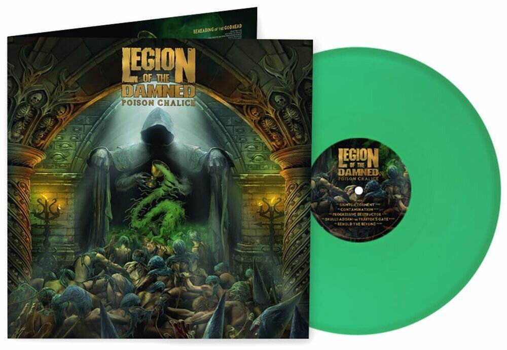 Виниловая пластинка Legion Of The Damned - Poison Chalice LP Green