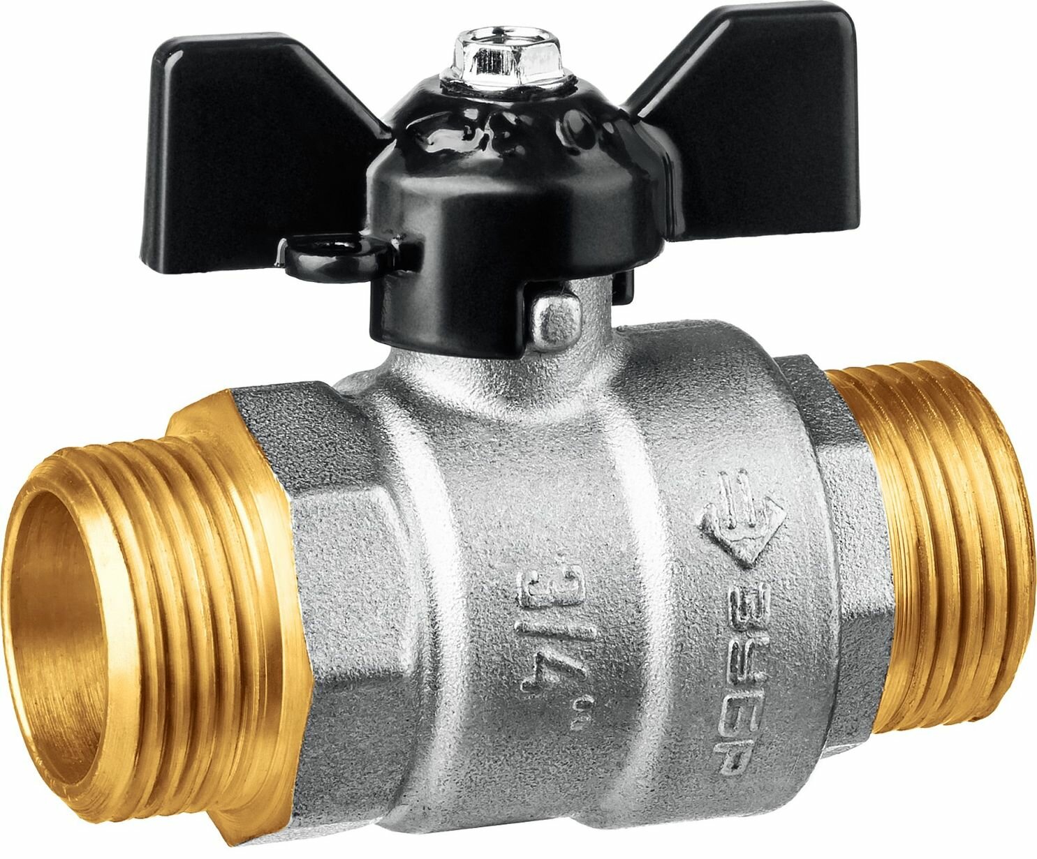 Кран шаровой полнопроходной 3/4 Зубр 51327-3/4