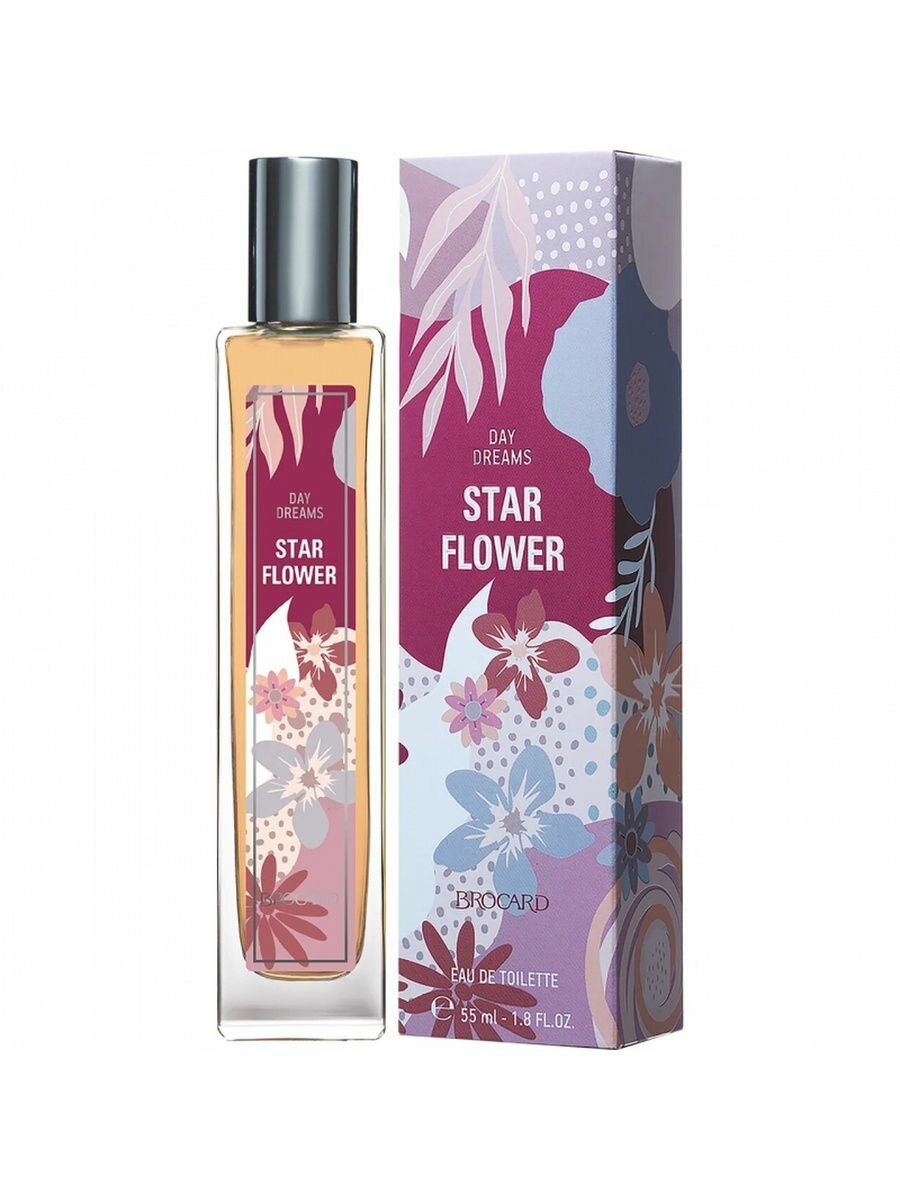Туалетная вода Brocard "Day Dreams - Star Flower", спрей, 55ml, женская
