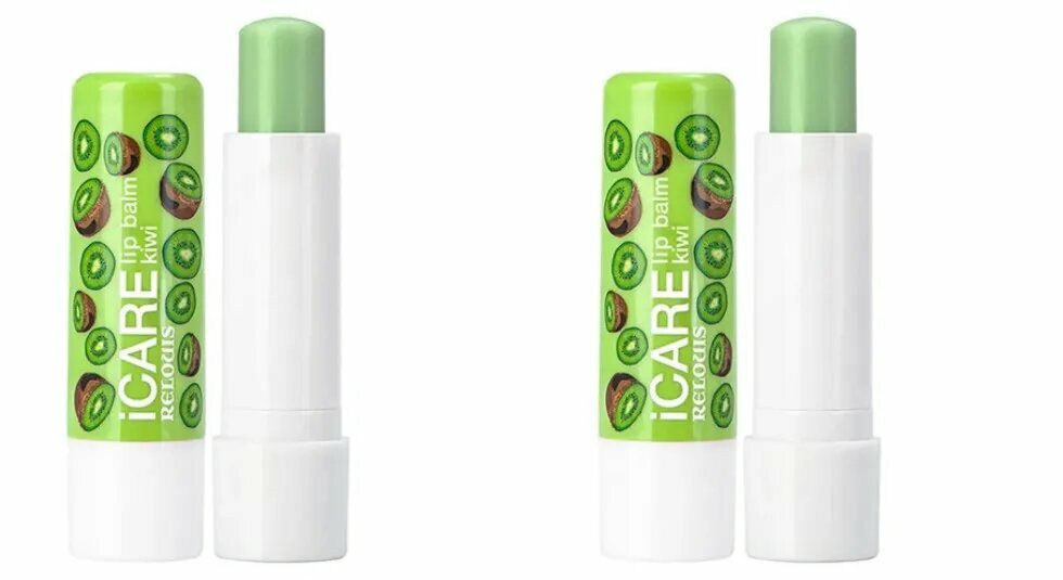 Relouis Бальзам для губ, iCARE kiwi, 2 шт.