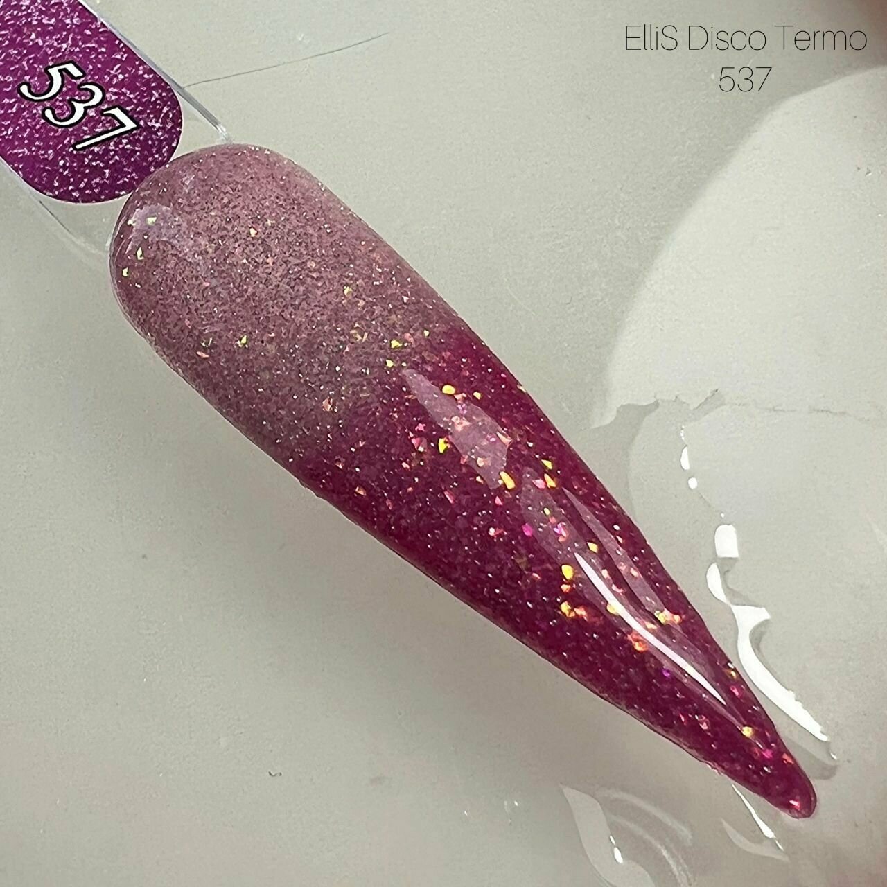 ElliS гель-лак Disko Termo 537 10мл