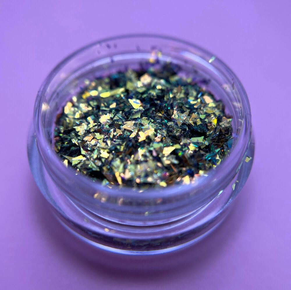 Микс осколков Райская птичка №1763 Zoo Nail Art 1 г