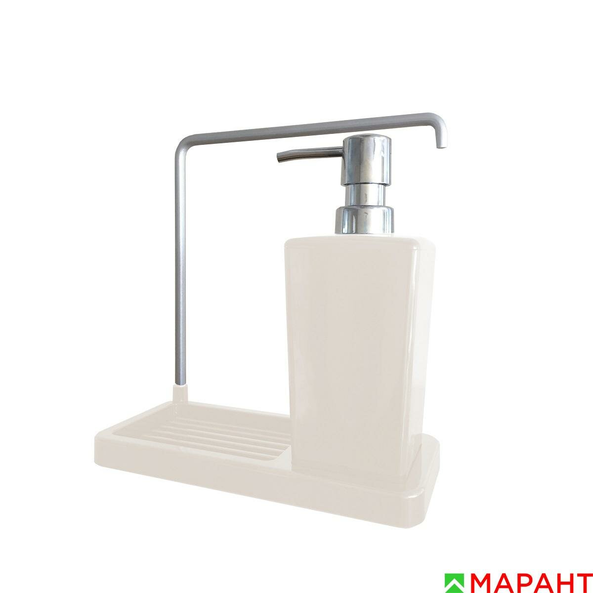 Дозатор для моющего средства Luna E56, бежевый