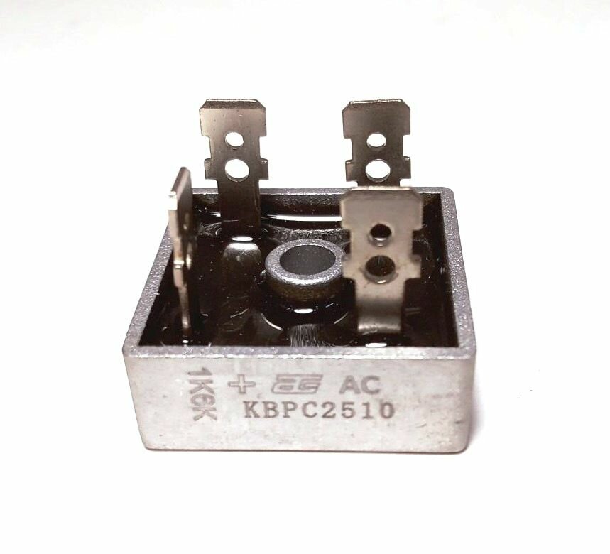 Диодный мост / Выпрямитель KBPC2510 для бензогенератора CHAMPION GG7500ES, 11000E, DG3601E, 6501Е