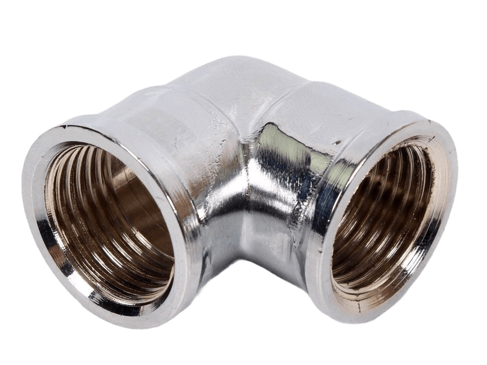 Угольник внутренняя резьба 1/2 дюйма хром VIEIR