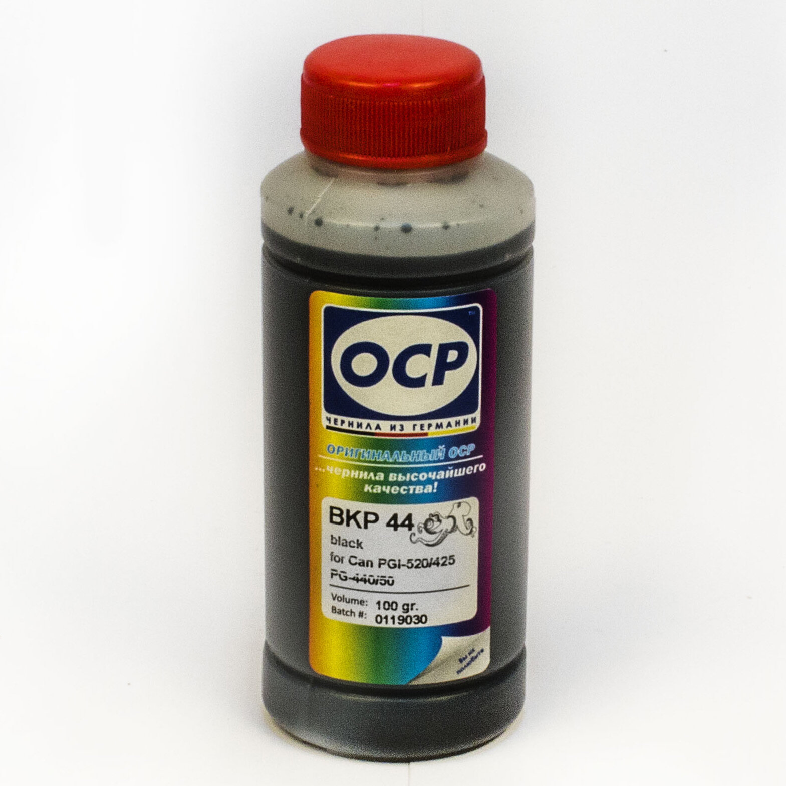 Чернила OCP BKP 44 для картриджей PG-440/440XL чёрные для принтера Canon Pixma MG3540 100мл
