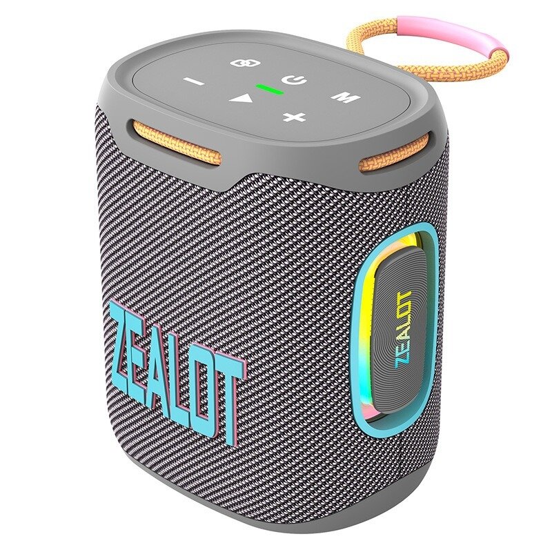 Портативная Bluetooth колонка 25 Вт с басом, подсветкой, водонепроницаемая, беспроводная, для улицы и походов