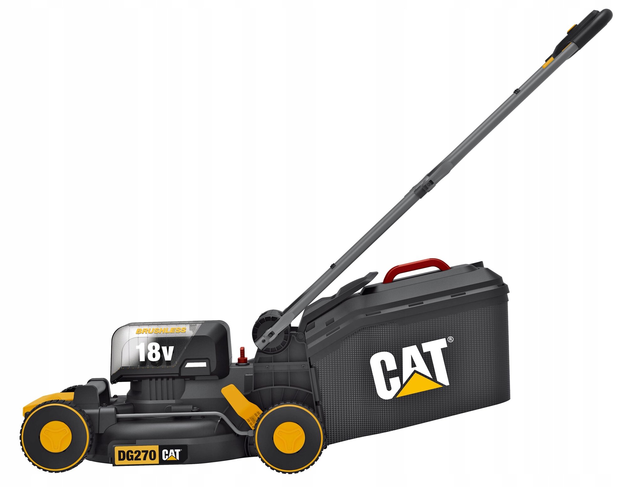 Газонокосилка CAT DG270B, аккумуляторная, самоходная, 35л, LiIon