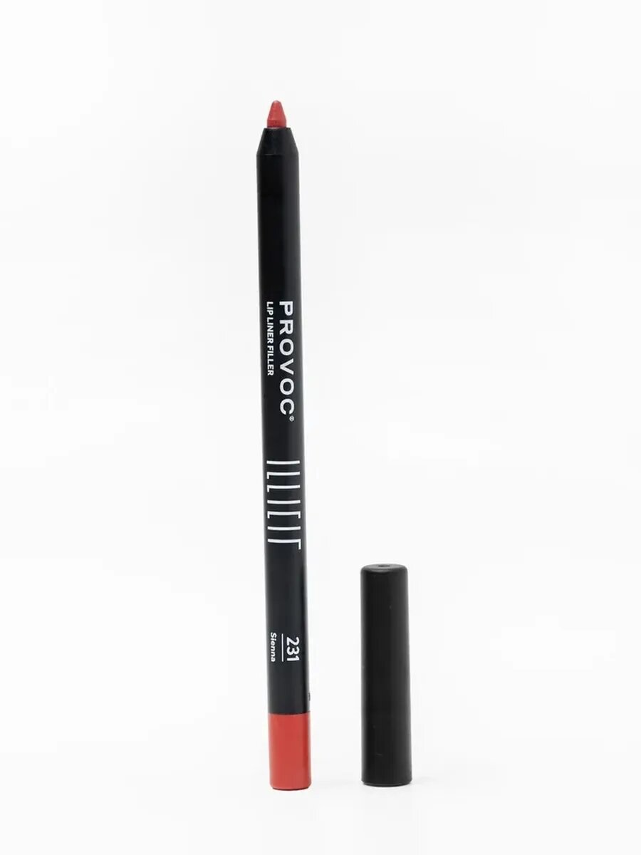 Полуперманентный гелевый карандаш Lip Liner Filler 231 для губ (красная охра)