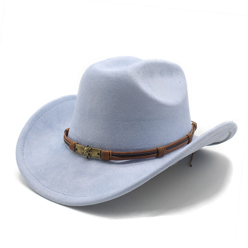 Многоцелевая Джазовая шляпа из шерсти Унисекс Осень Плоский козырёк Шерсть / KK-031