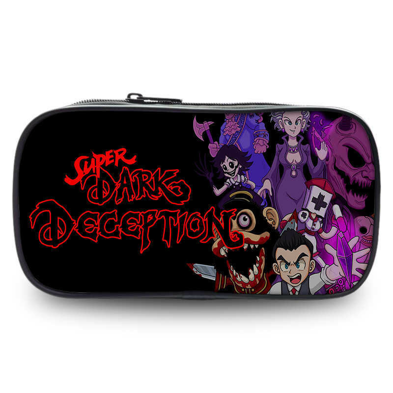 Fashionable and practical dark deception pencil bag for everyday use stylep