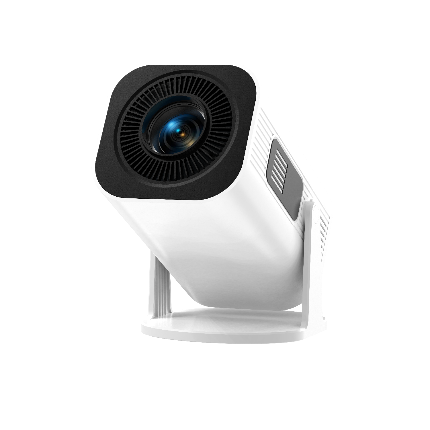 Проектор HP330 с поддержкой 4K-декодирования портативный для дома компактный 4K HD Android 11.0 Wi-Fi 6 2.4G/5G двойной диапазон 720P экран 130 дюймов поддерживает проводное и беспроводное зеркальное отображение электронную трапециевидную коррекцию HDMI