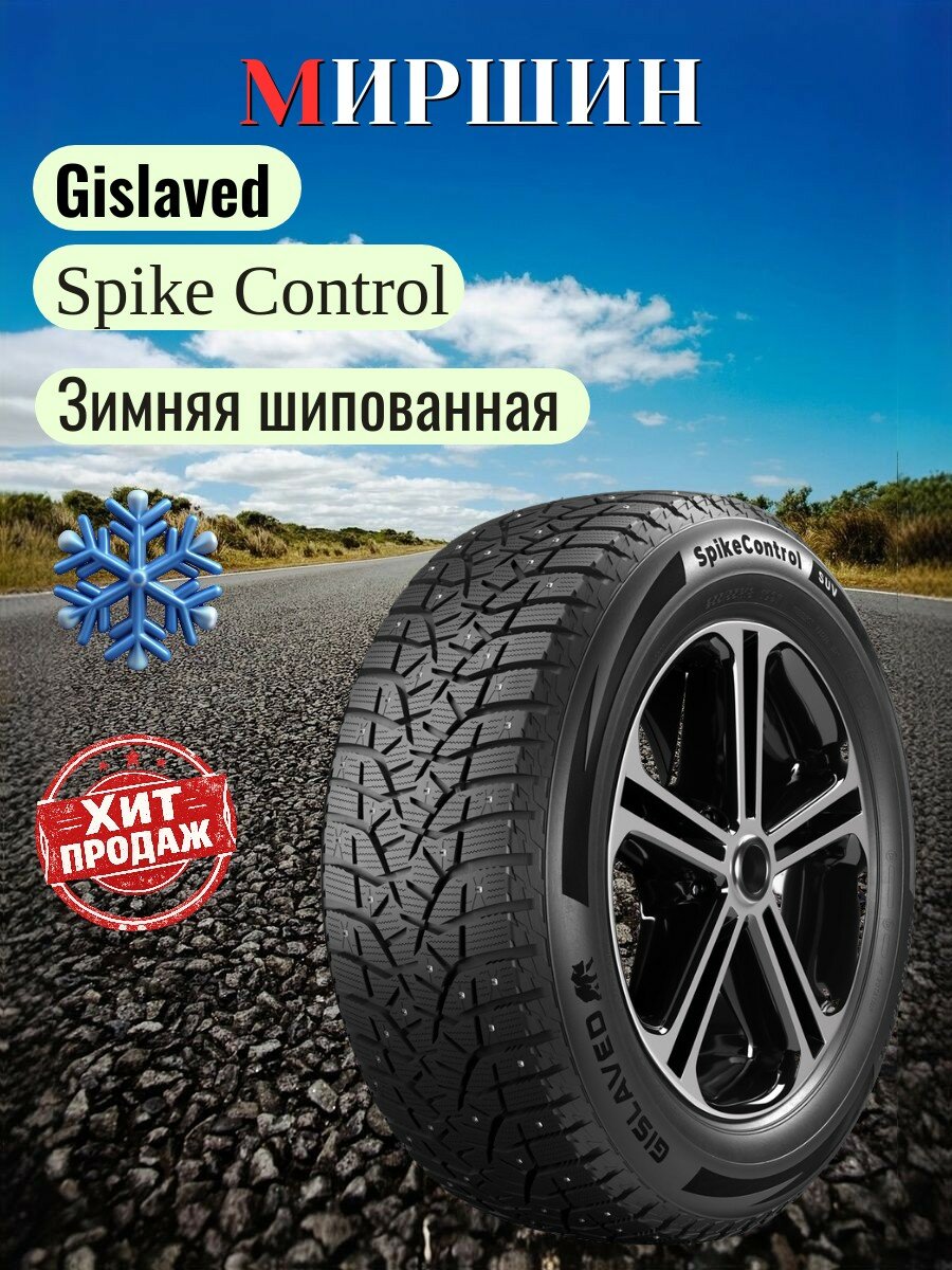 Шины Gislaved SpikeControl Гиславед 225/55/19 T 99 SpikeControl Ш. Зимняя