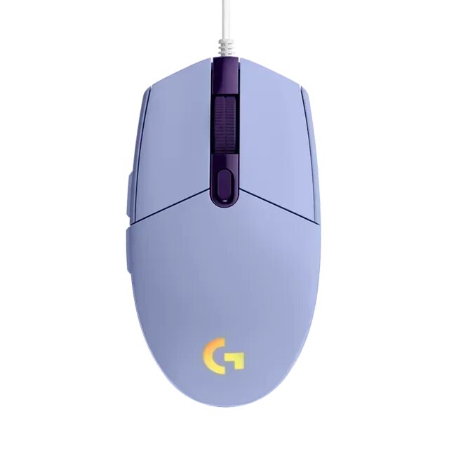 Logitech G102/G304 проводная игровая мышь G102 Purple