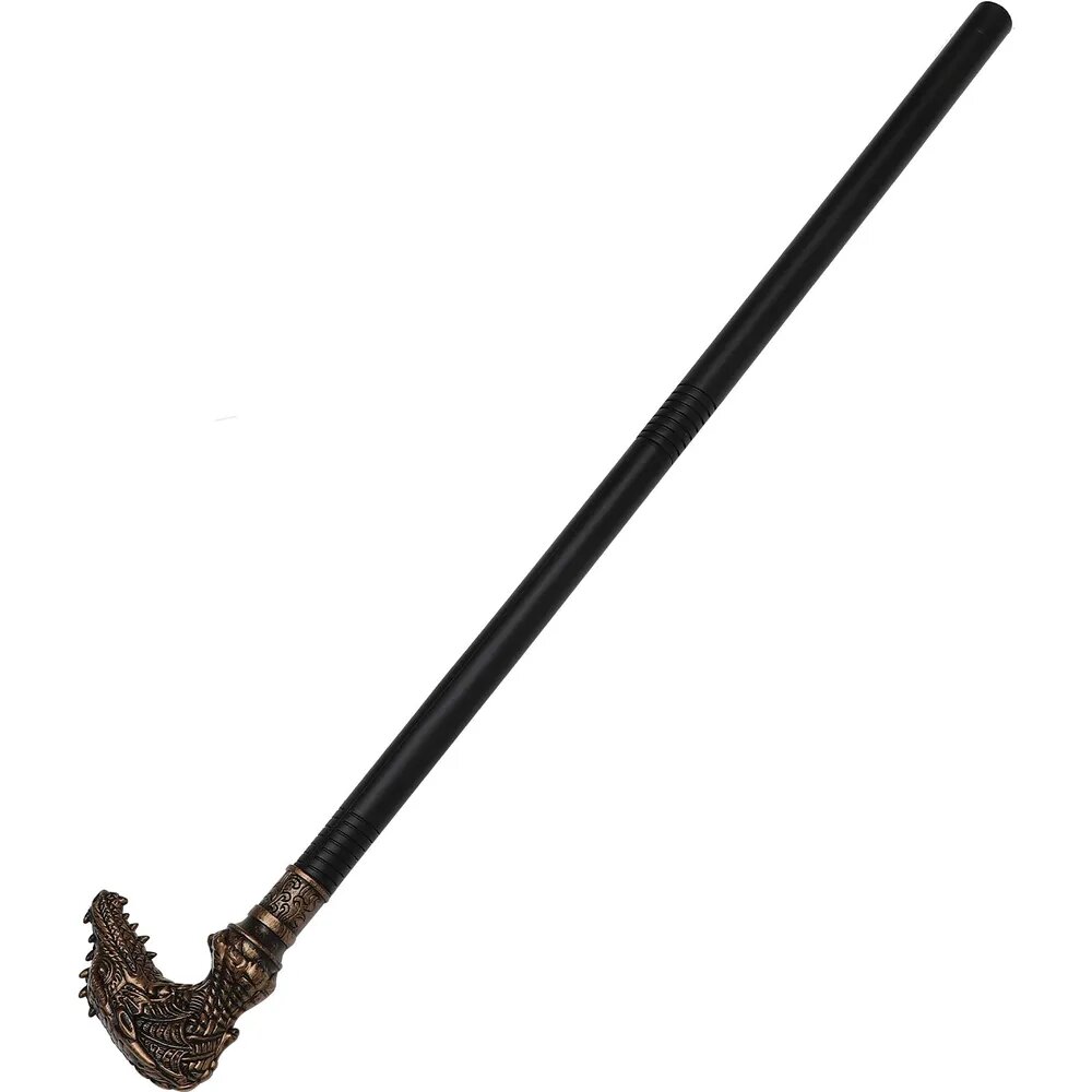 Декоративный пластиковый посох с драконьей головой для хэллоуина и тематических мероприятий