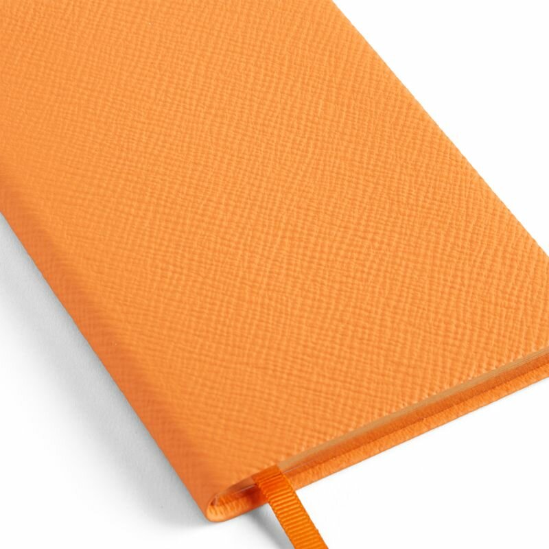 Smythson Блокнот Panama Notebook Light Orange — фото 1