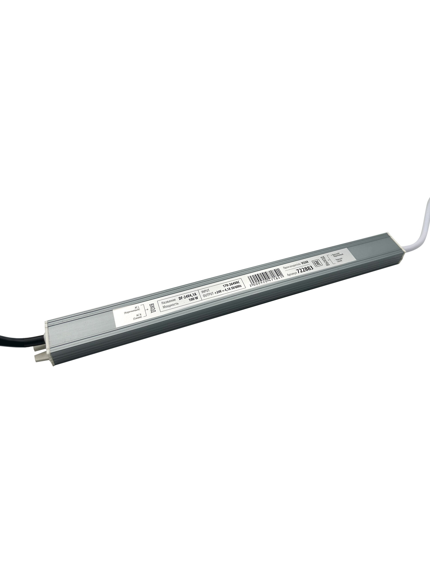 Источник напряжения ShopLEDs Блок питания DF-100-24 (24V, 100W, 4.15A, IP20)