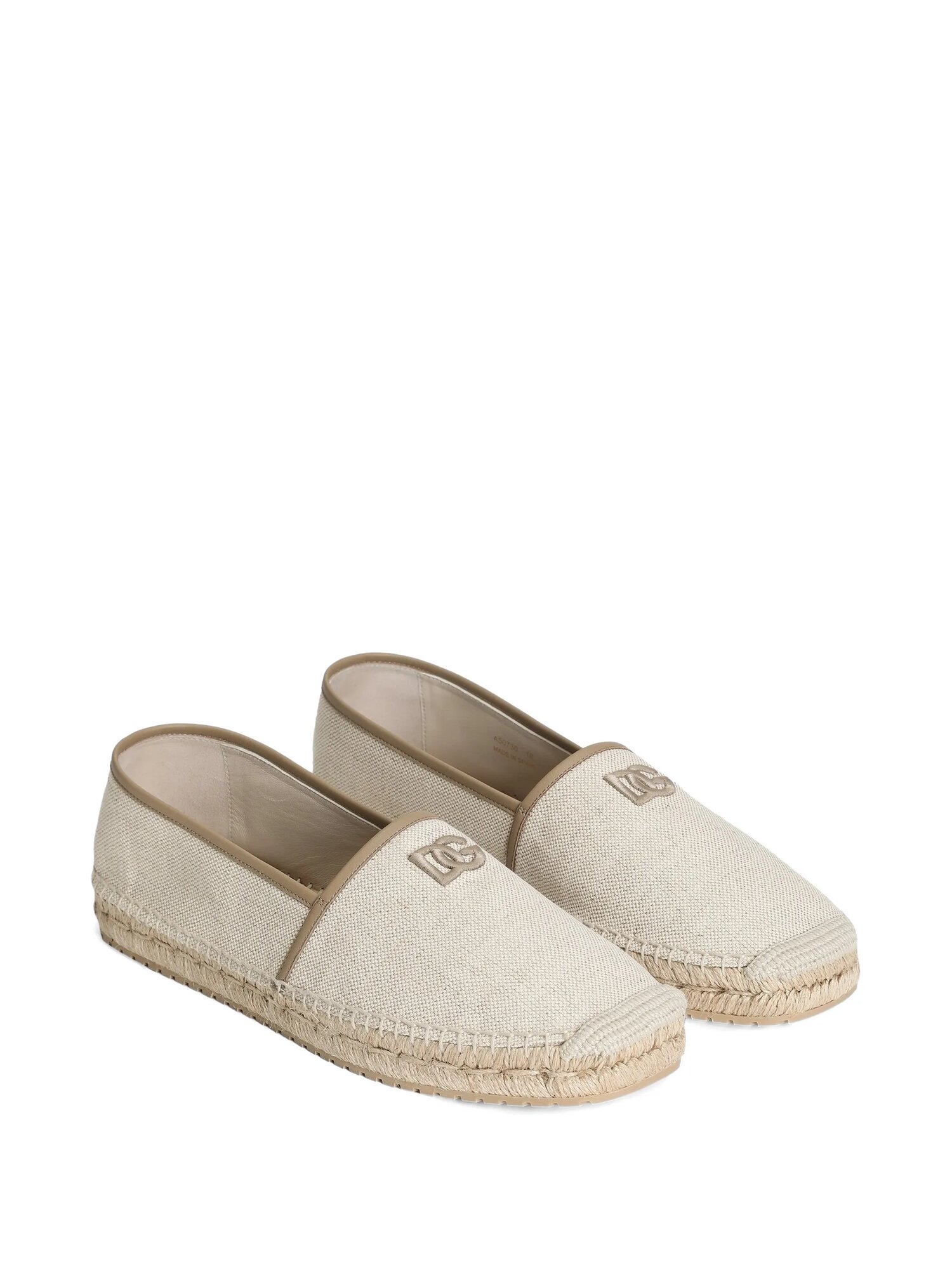 Эспадрильи DOLCE & GABBANA Canvas espadrilles, размер 43 EU, разноцветный — фото 1